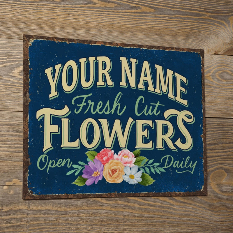 Fresh Cut Flowers - Tin Sign 16 X 12.5 – Gurney's Seed & Nursery Co.