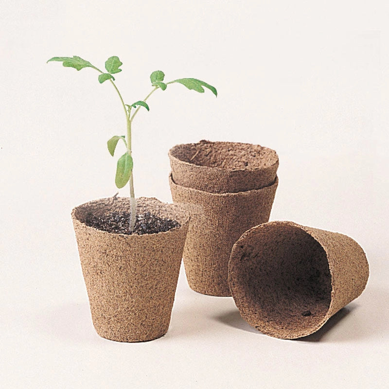 Round Peat Transplant Pots | Gurney's Seed & Nursery Co.