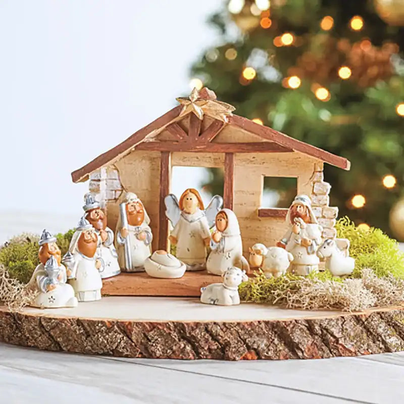 Miniature Nativity Set for Sale | Gurney's Seed & Nursery Co.