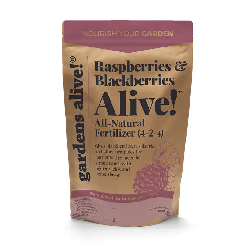 Raspberries And Blackberries Alive! Fertilizer | Gurney's Seed ...