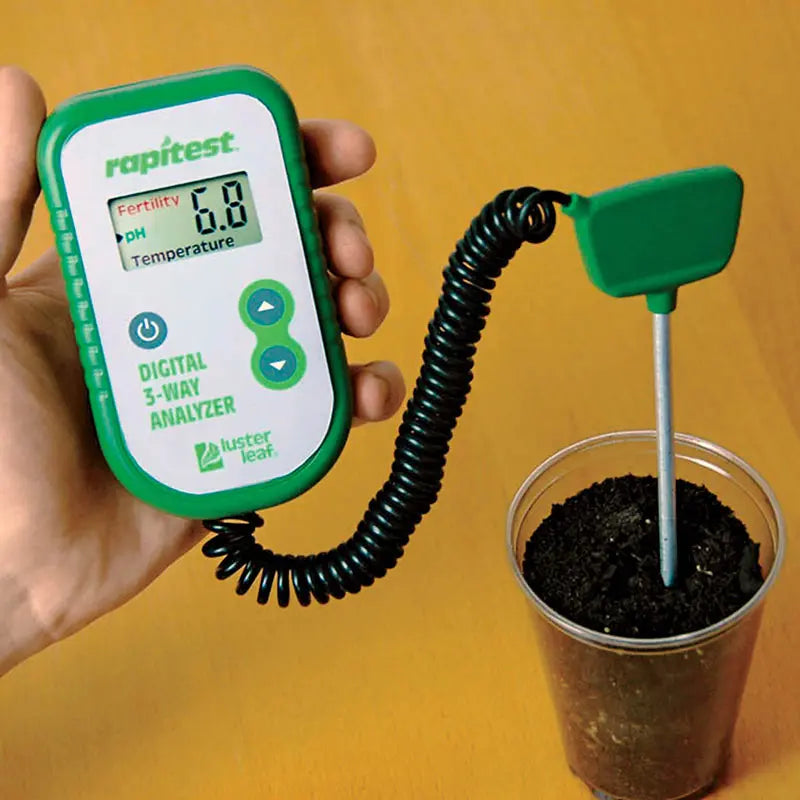 Soil Analyzer Digital 3-Way | Gurney's Seed & Nursery Co.
